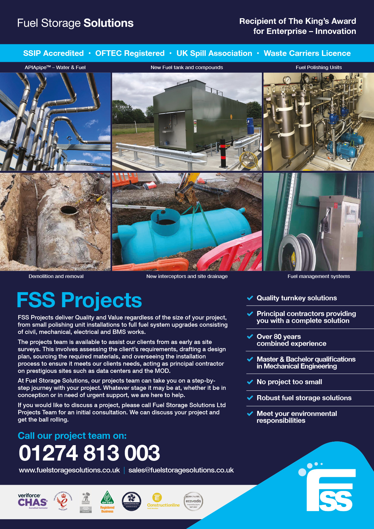 From Small Polishing Units to Full System Upgrades - our Projects Team ...